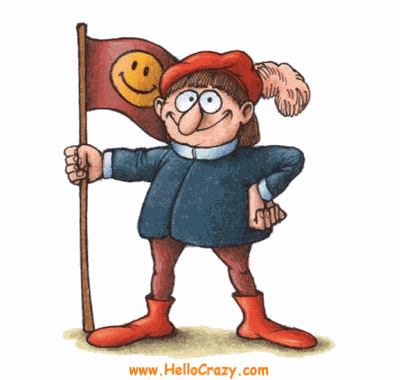 gifs divertidos de Cristóbal Colón - Blog de imágenes